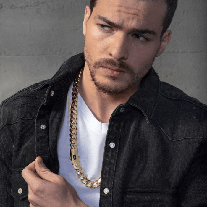 Men's Necklace - Monaco Chain CLASSIC Plain | Oro Monaco