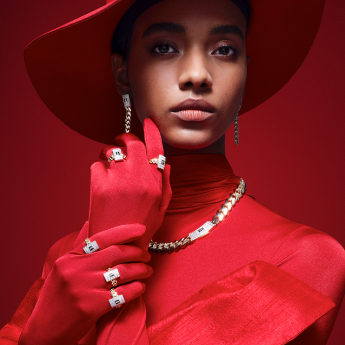 Earring - Monaco Chain CLASSIC Baguette Lock | Oro Monaco