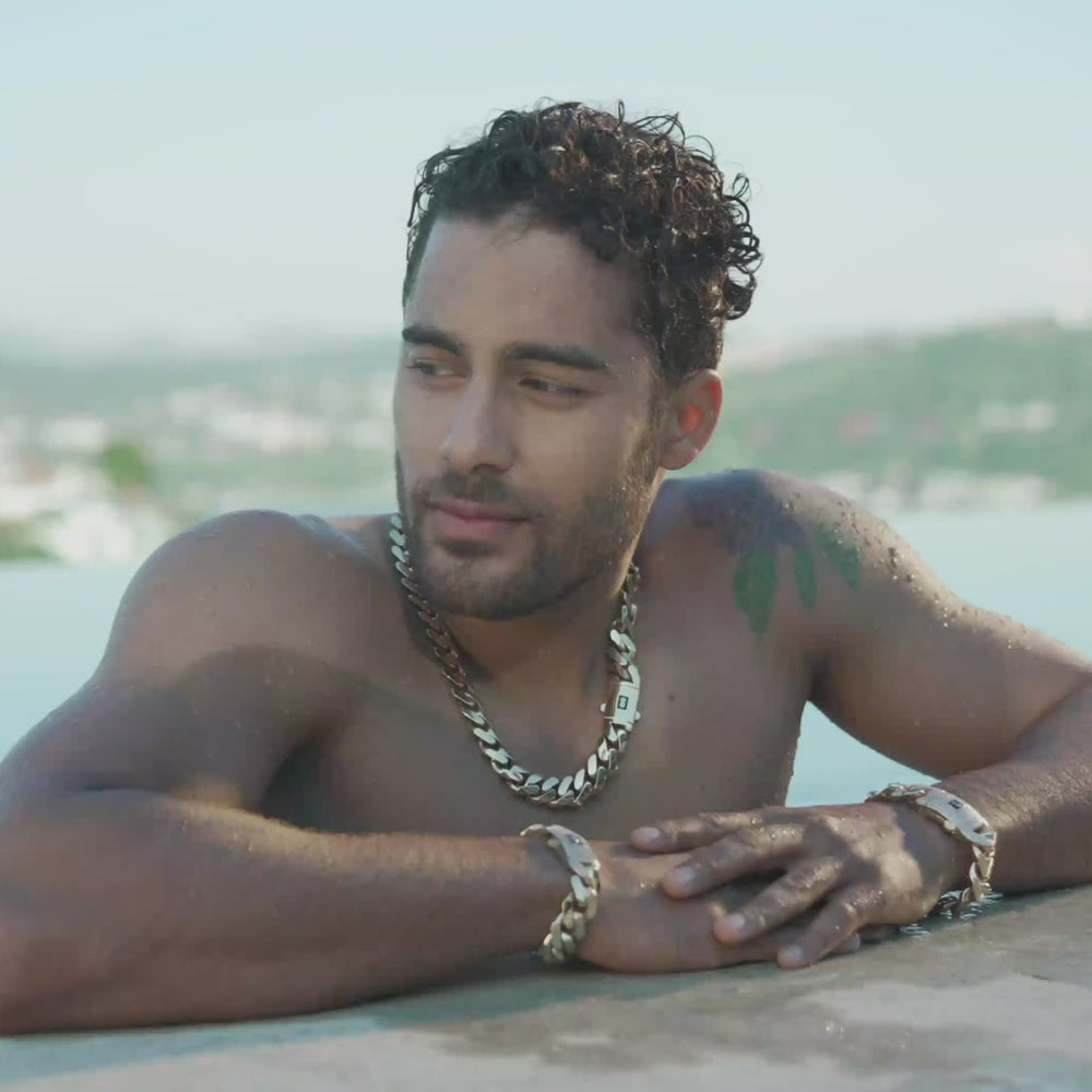 Men's Necklace - Monaco Chain CLASSIC Plain | Oro Monaco